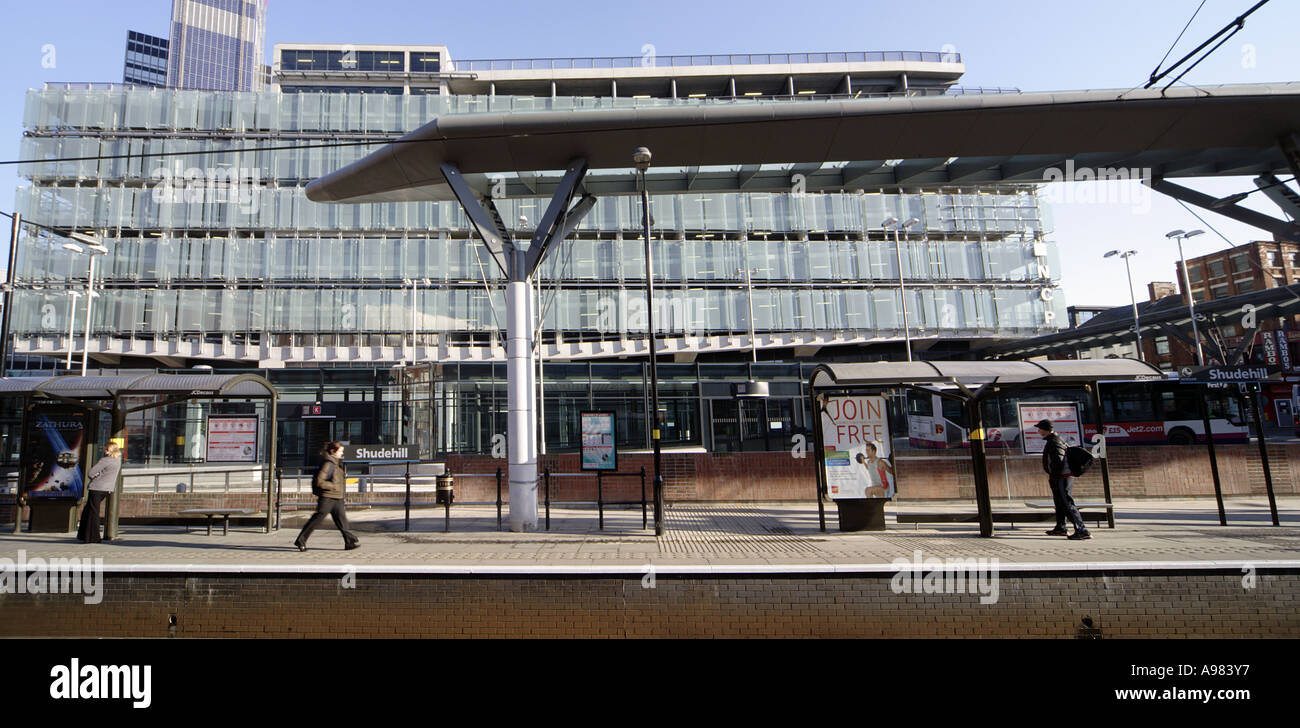 Shudehill Interchange completed 2005 (continued Stock Photo - Alamy