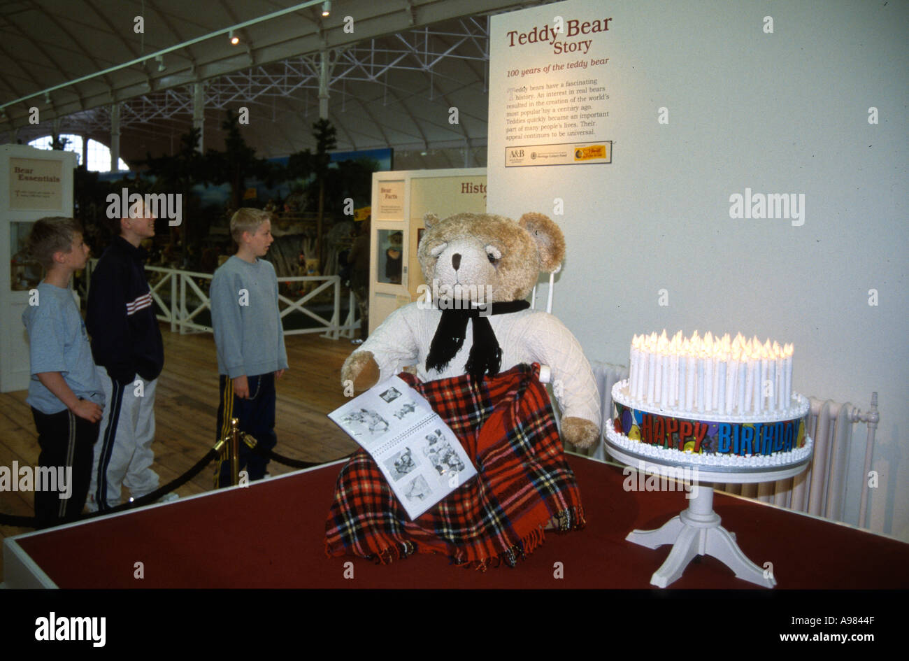 Display at Teddy Bear Story 100 Years of the Teddy Bear Museum of ...