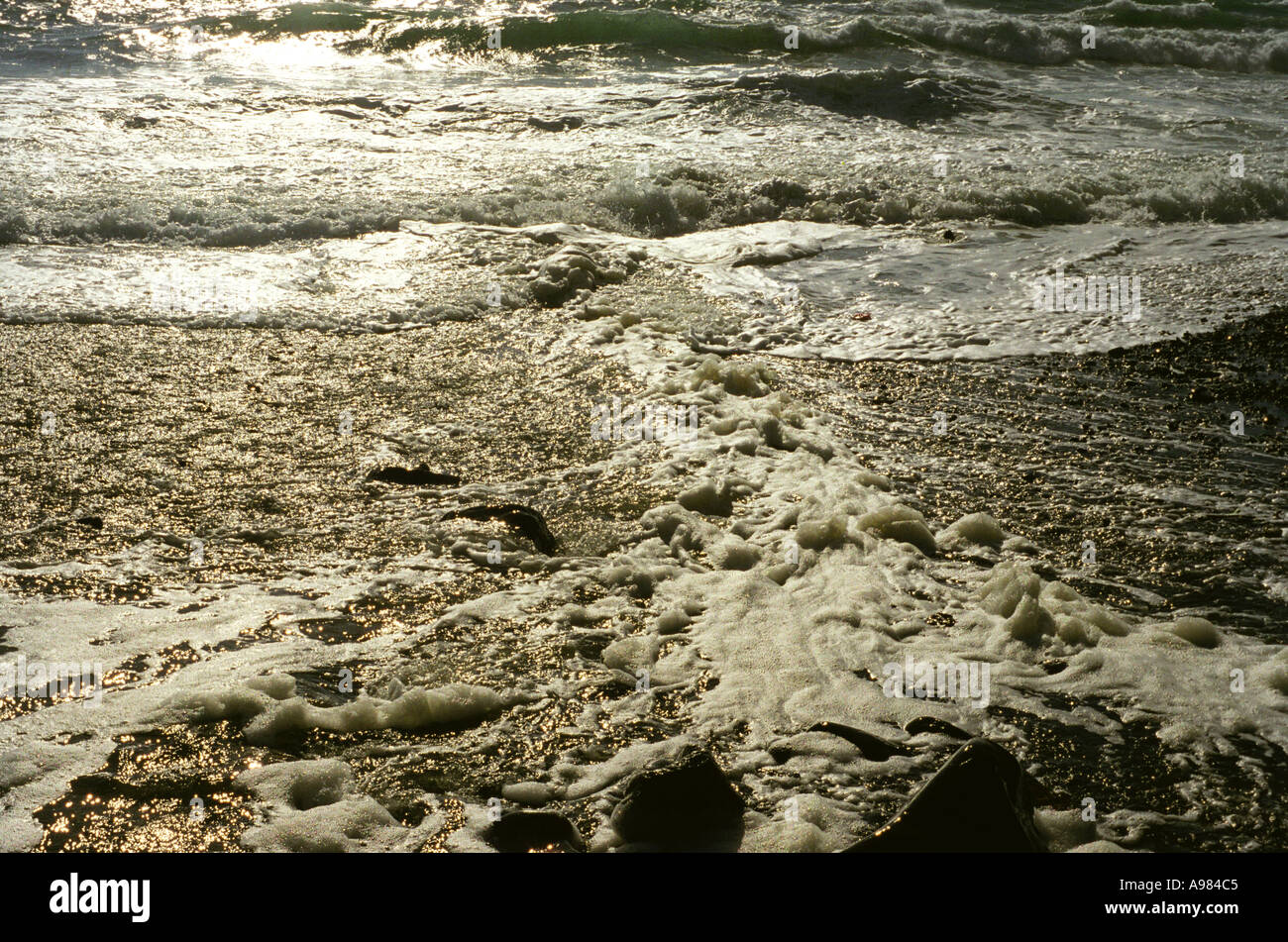 Fresh water meets salt hi-res stock photography and images - Alamy