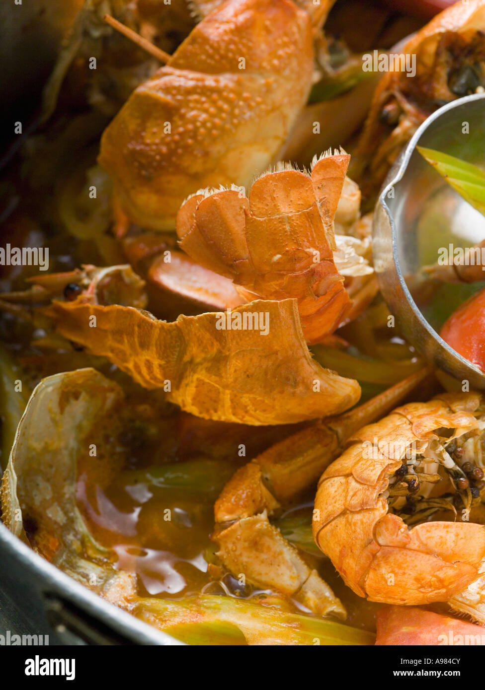 Crayfish stew close up FoodCollection Stock Photo - Alamy