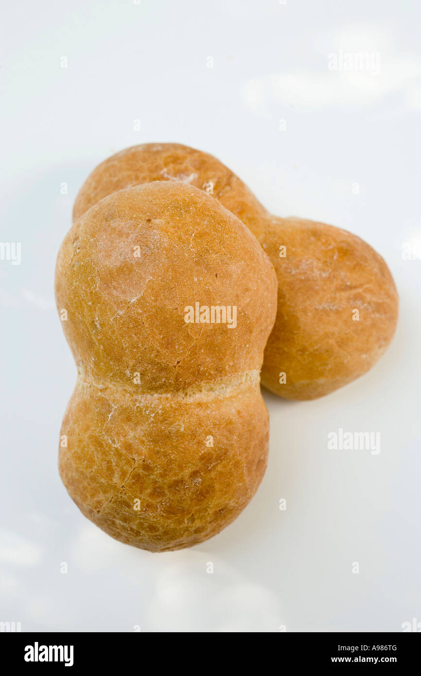 Two bread rolls FoodCollection Stock Photo - Alamy