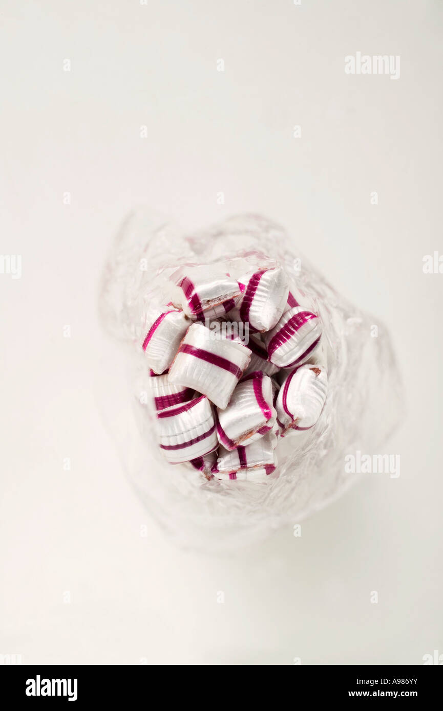 Mint cut out overhead hi-res stock photography and images - Alamy