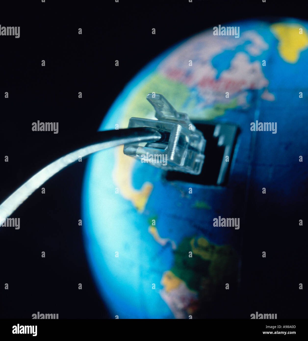 Hi tech earth spheres hi-res stock photography and images - Alamy