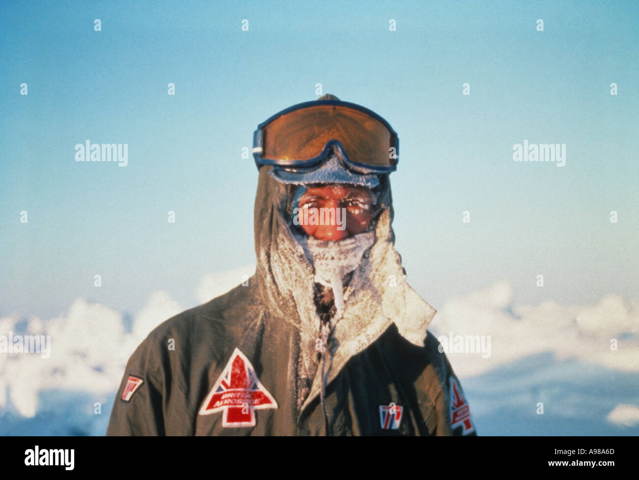 Fiennes at Ward Hunt Island Stock Photo - Alamy