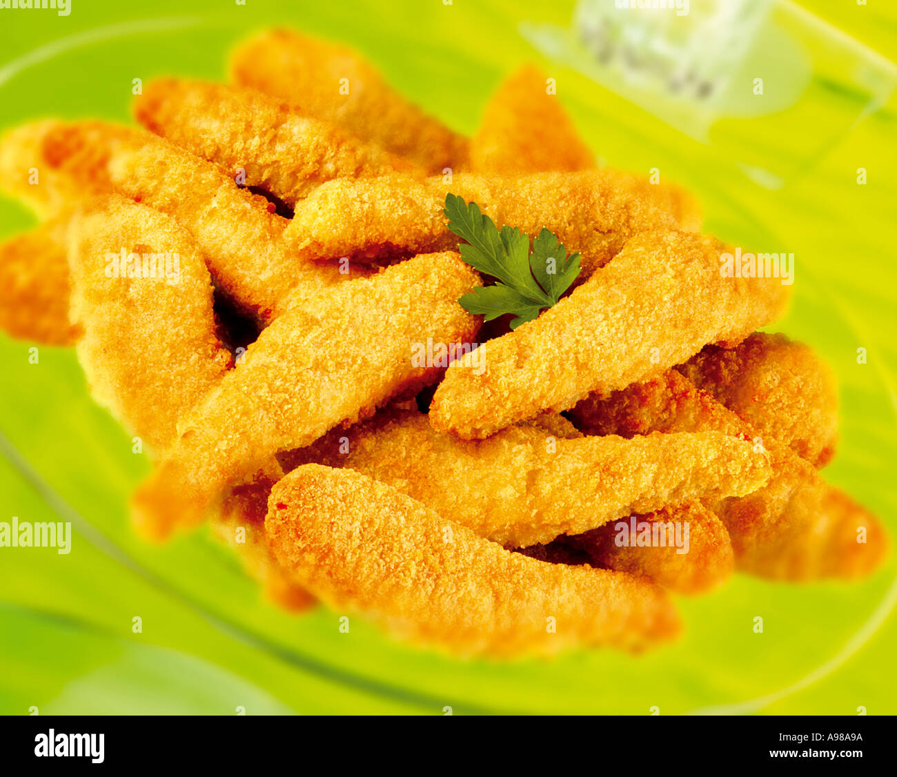 Chicken goujons hi-res stock photography and images - Alamy