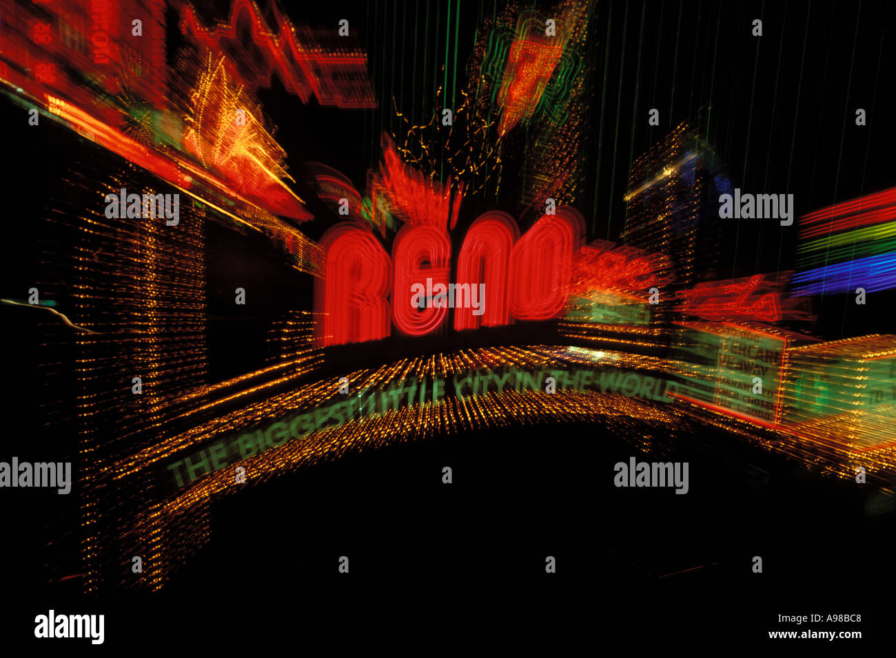 Reno arch sign hi-res stock photography and images - Alamy