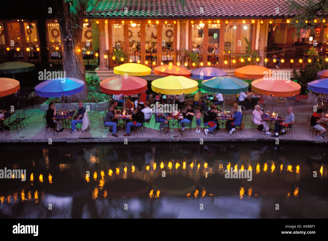 Texas, San Antonio, River Walk Paseo del Rio Stock Photo - Alamy