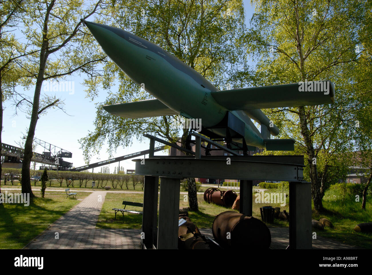 V1 Doodlebug, Peenemuende Germany Stock Photo - Alamy