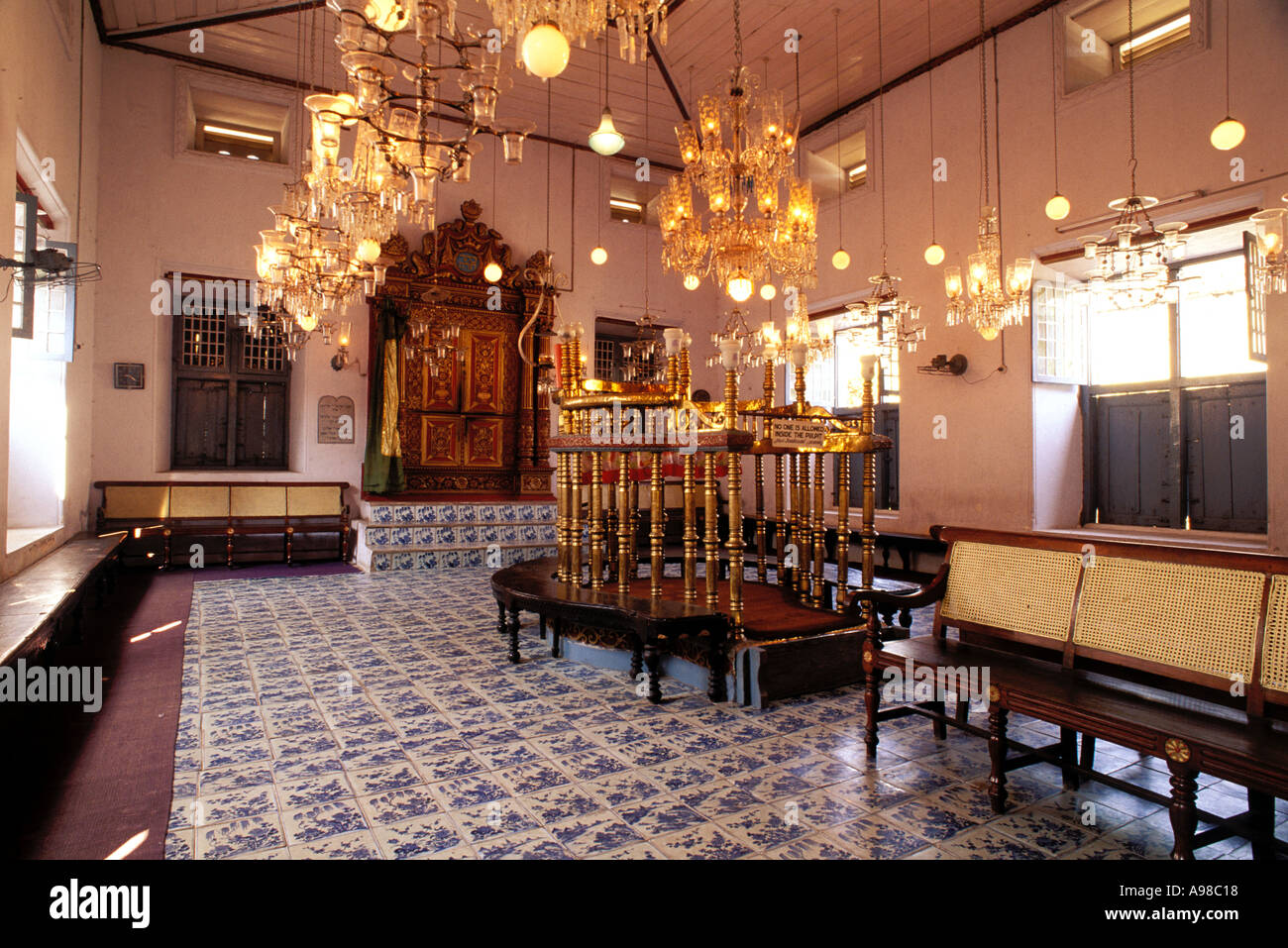 India, Cochin, Jewish Synagogue, Mattancherry Stock Photo: 625688 - Alamy