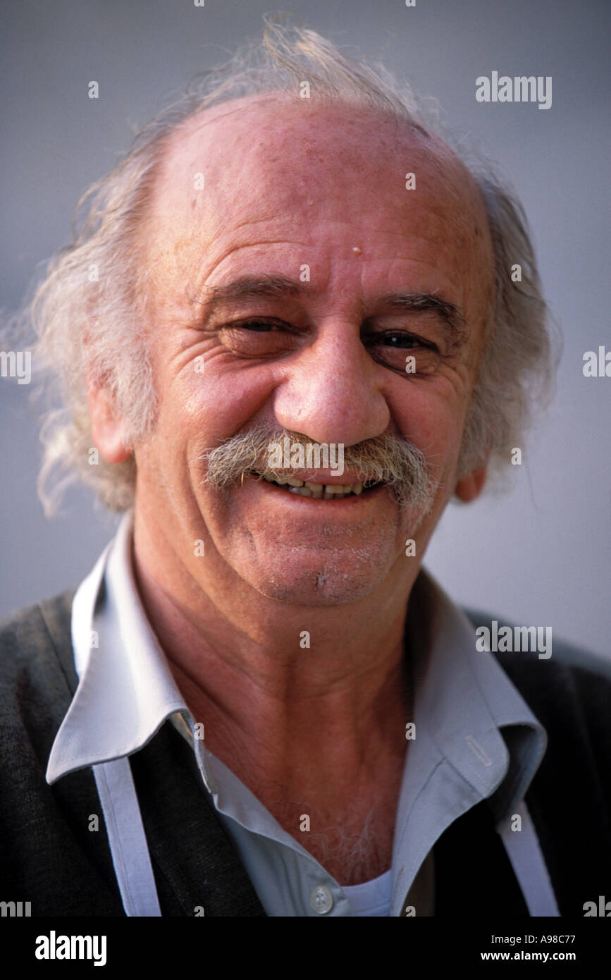 Greek old man mustache hi-res stock photography and images - Alamy
