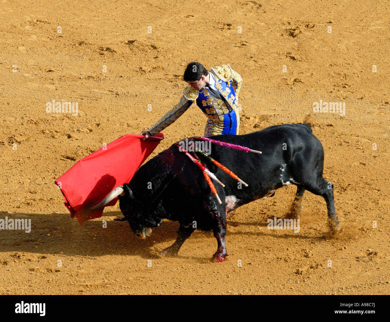Bullfighter cape pink hi-res stock photography and images - Alamy