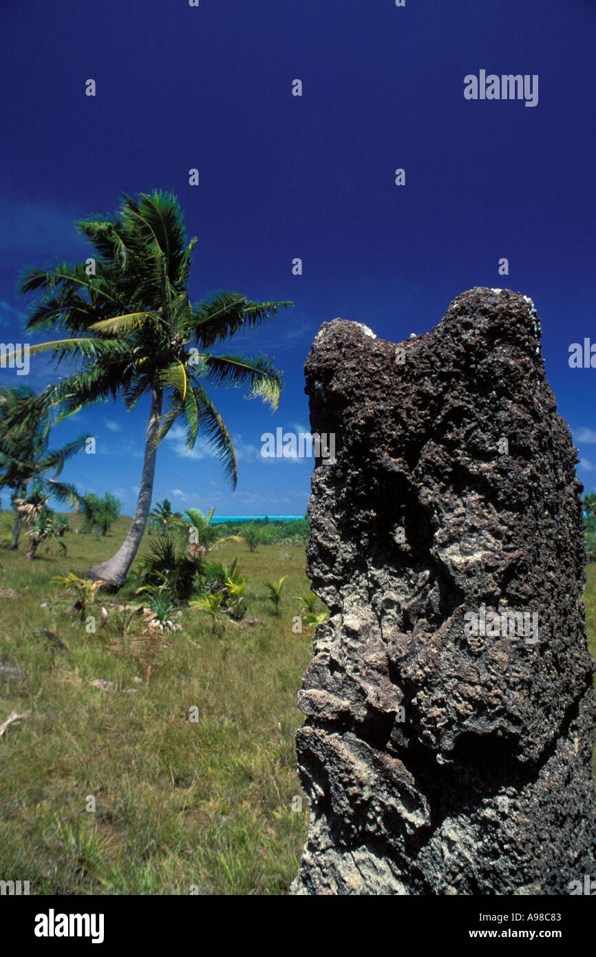 Palau, Babeldaob, Stone monoliths, Badrulchau Stock Photo - Alamy