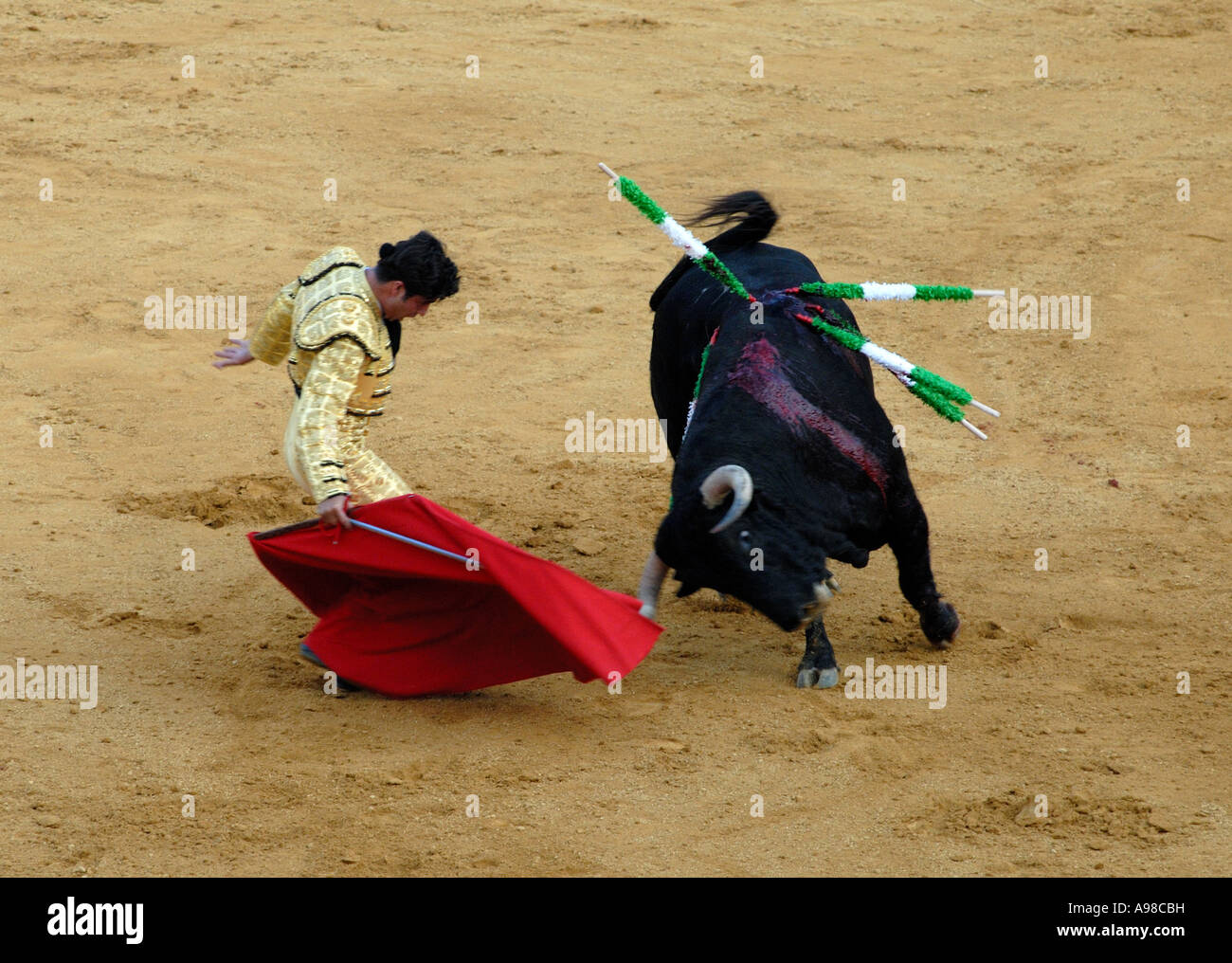 Bull Charging Spain High Resolution Stock Photography and Images - Alamy