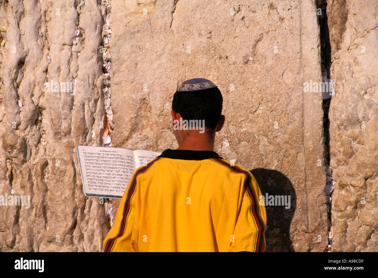 Israel, Jerusalem, Prayers, Western Wall Stock Photo - Alamy