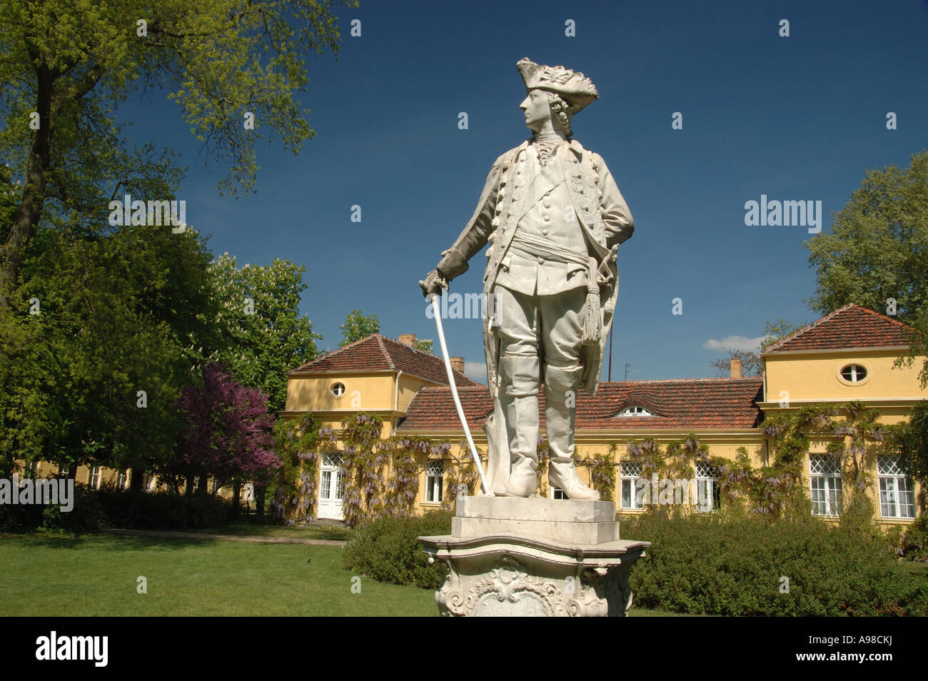 Statue of Frederick the Great, Potsdam Stock Photo - Alamy