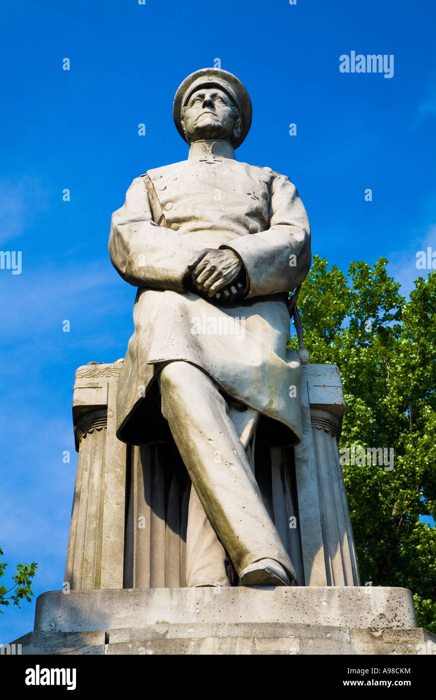 Statue of Helmuth von Moltke the Elder Tiergarten Berlin Germany Stock ...
