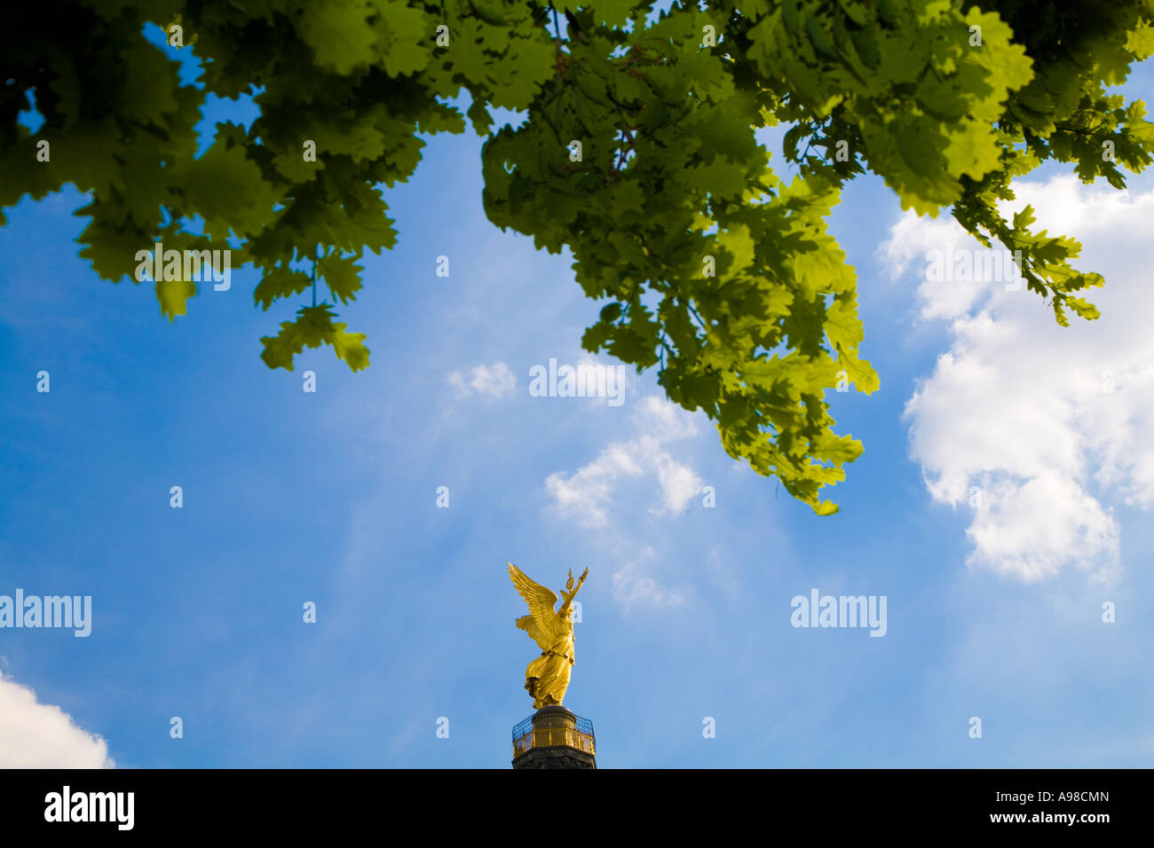 Victory Column Grosser Stern City Berlin Deutschland Germany ...