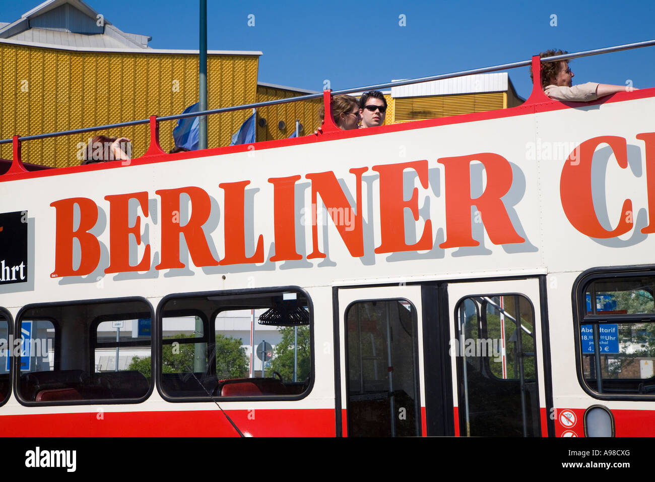 Bus Berlin Germany Stock Photo - Alamy