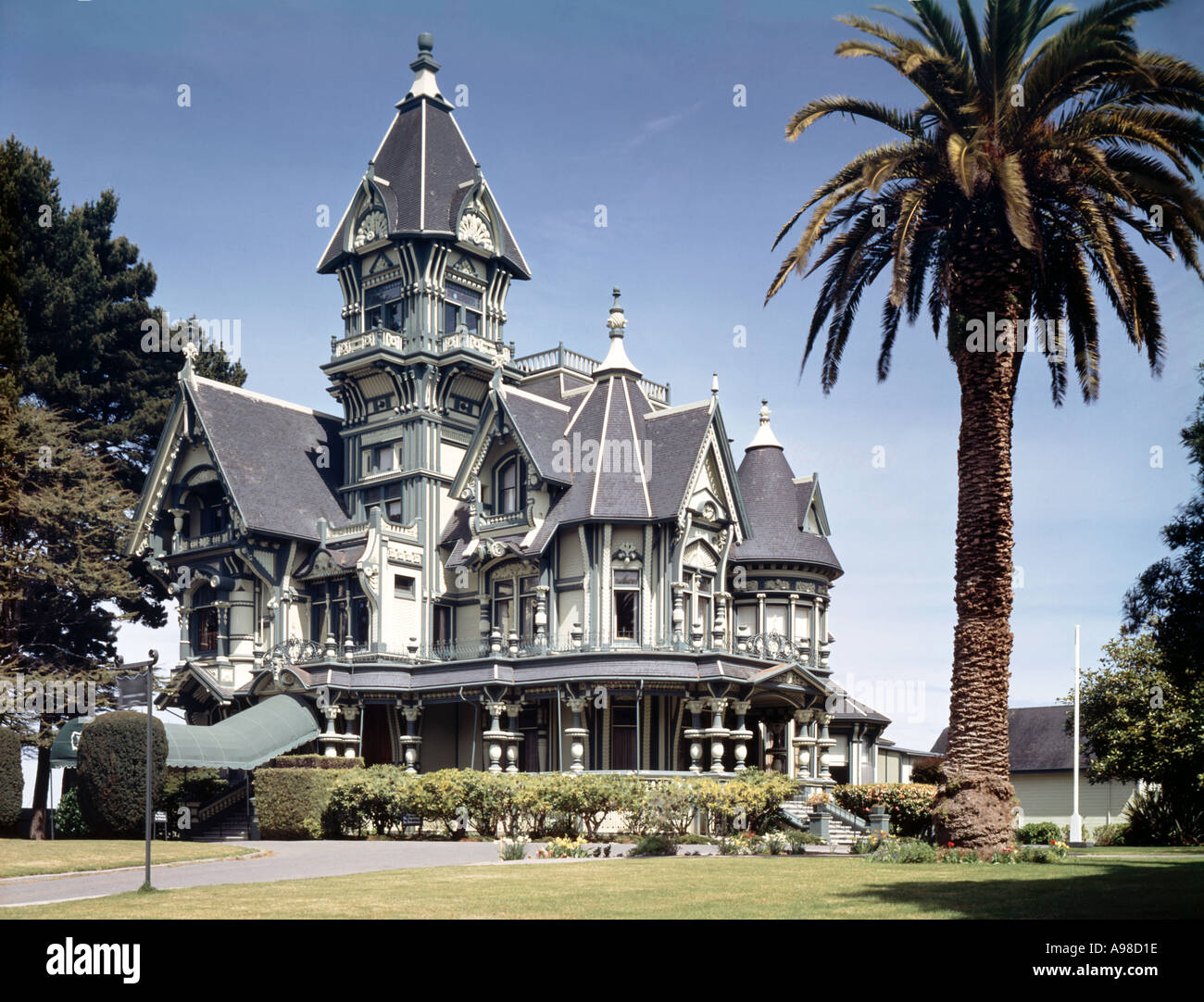 Carson House in Eureka California Stock Photo - Alamy
