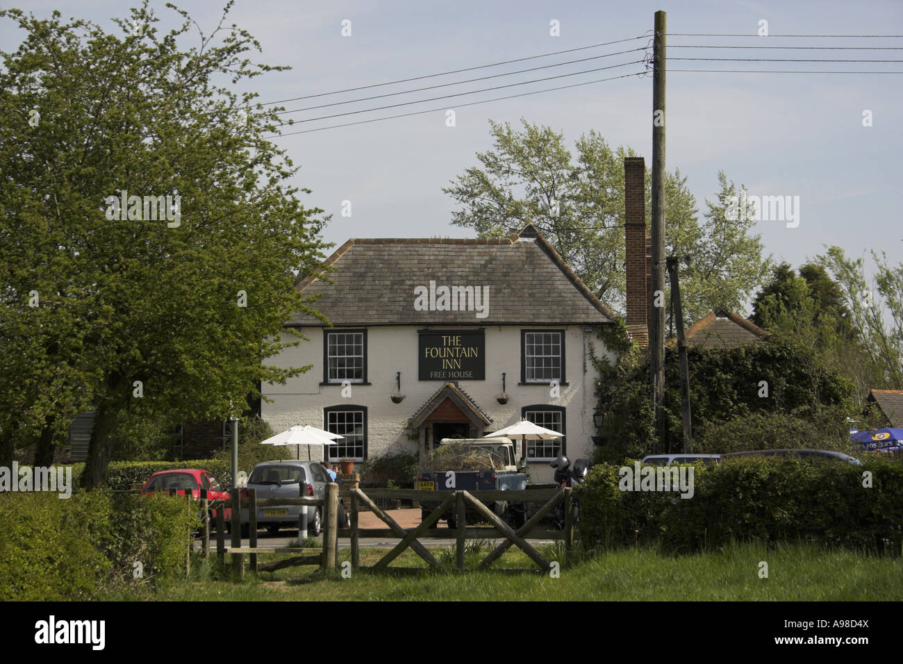 The Fountain Inn, Ashurst, West Sussex, UK Stock Photo - Alamy