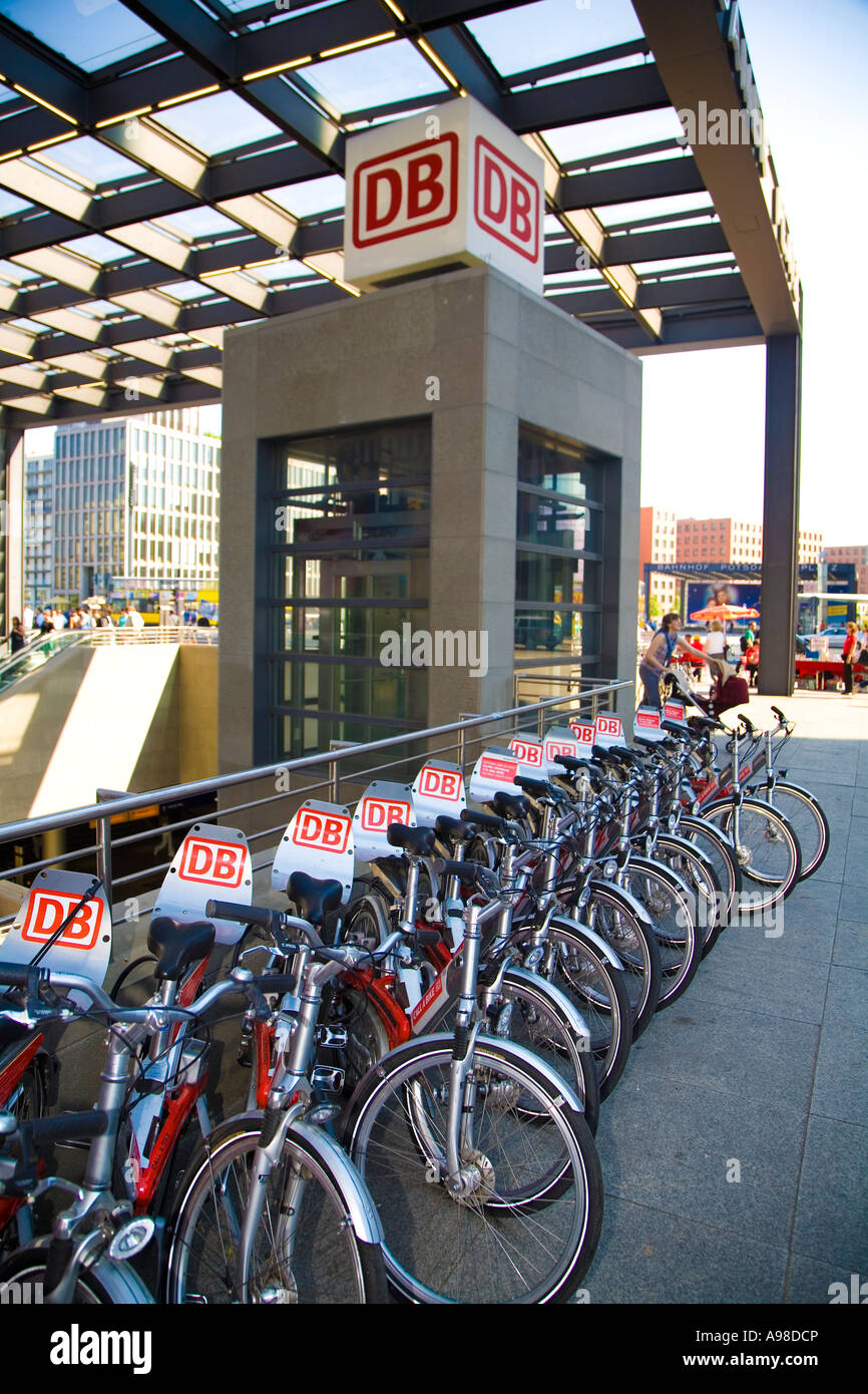 bike DB-German Railways Berlin Stock Photo - Alamy