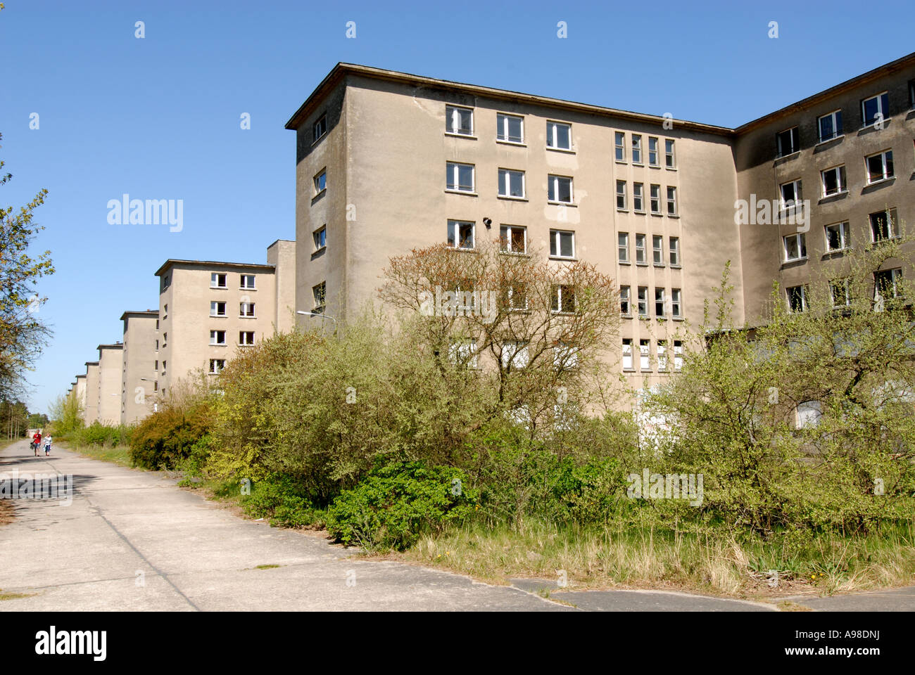 Prora Nazi era holiday camp, island of Ruegen, Germany Stock Photo - Alamy