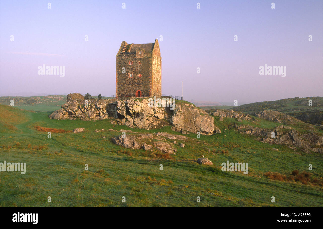 Smailholm tower hi-res stock photography and images - Alamy