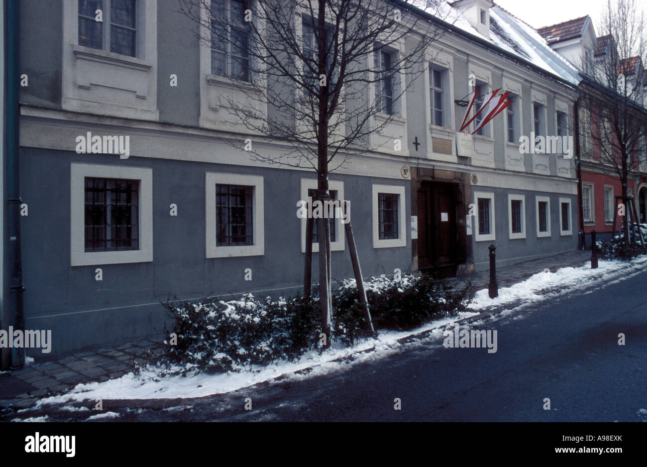 Haydn House, Haydngasse 19, Vienna. Composer Joseph Haydn lived here ...