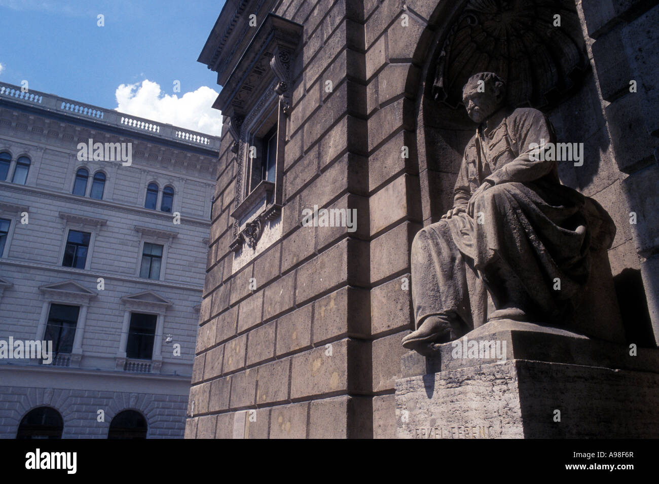Statue of Ferenc Erkel, Hungarian pianist, composer, teacher, and ...