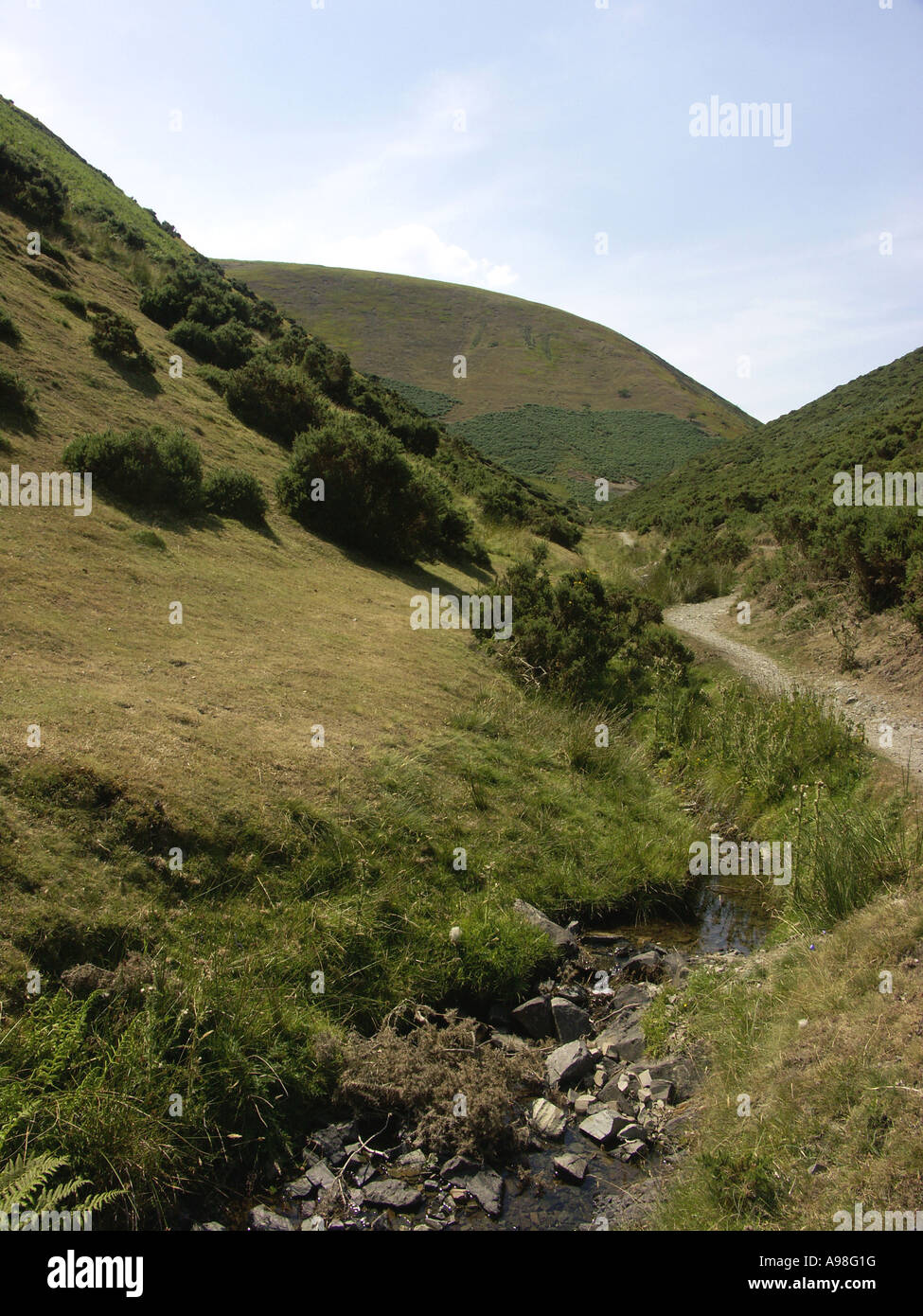 The Long Mynd, Church Stretton, Shropshire, England, UK, United Kingdom ...