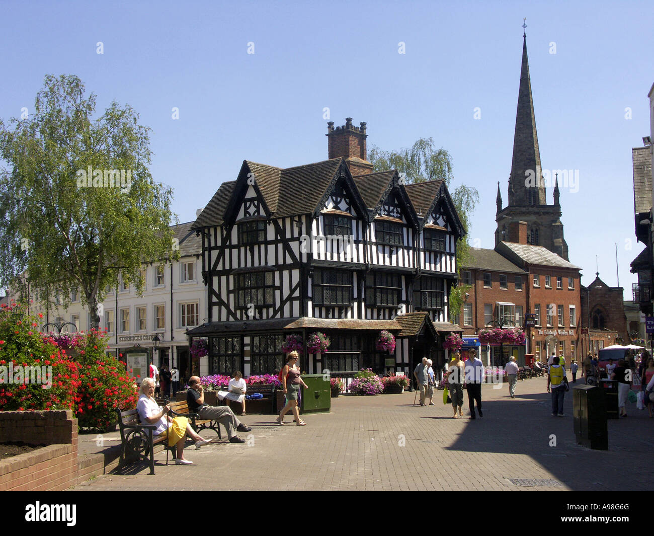 Hereford city centre hereford high hi-res stock photography and images ...