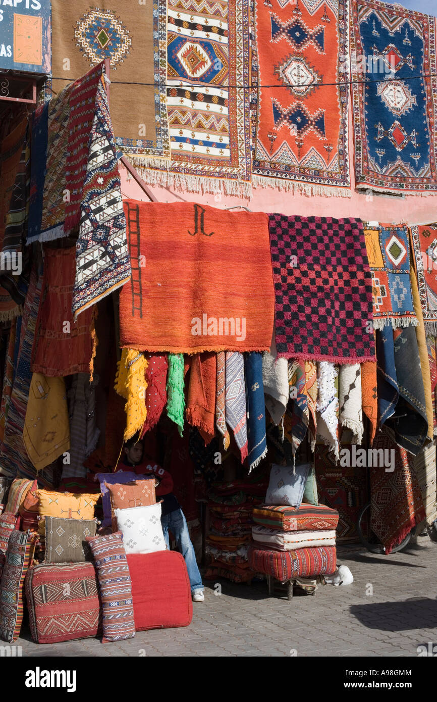 Marrakech Marrakesh medina old town Morocco Stock Photo - Alamy