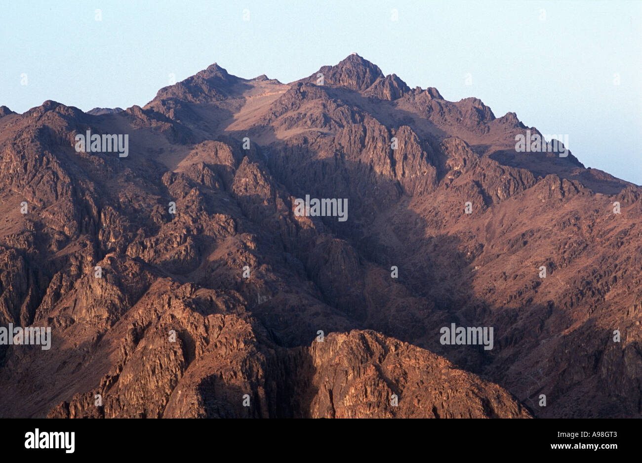 Mount Catherine the highest mountain in Egypt Photographed from the ...