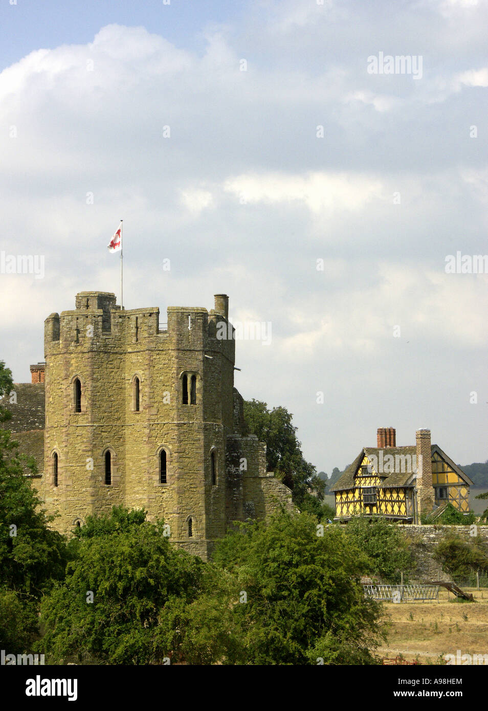 Stokesay Castle, near Craven Arms, Shropshire, England, UK, Great ...