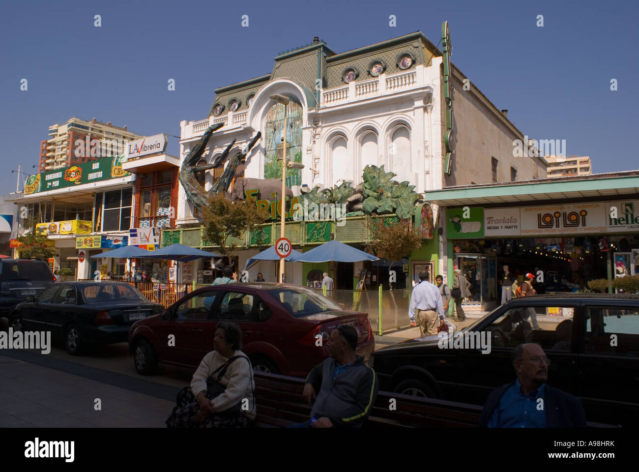 Viña del mar street hi-res stock photography and images - Alamy