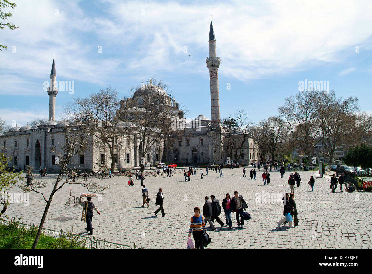 Beyazit Mosque and Beyazit Square Istanbul Turkey Stock Photo - Alamy
