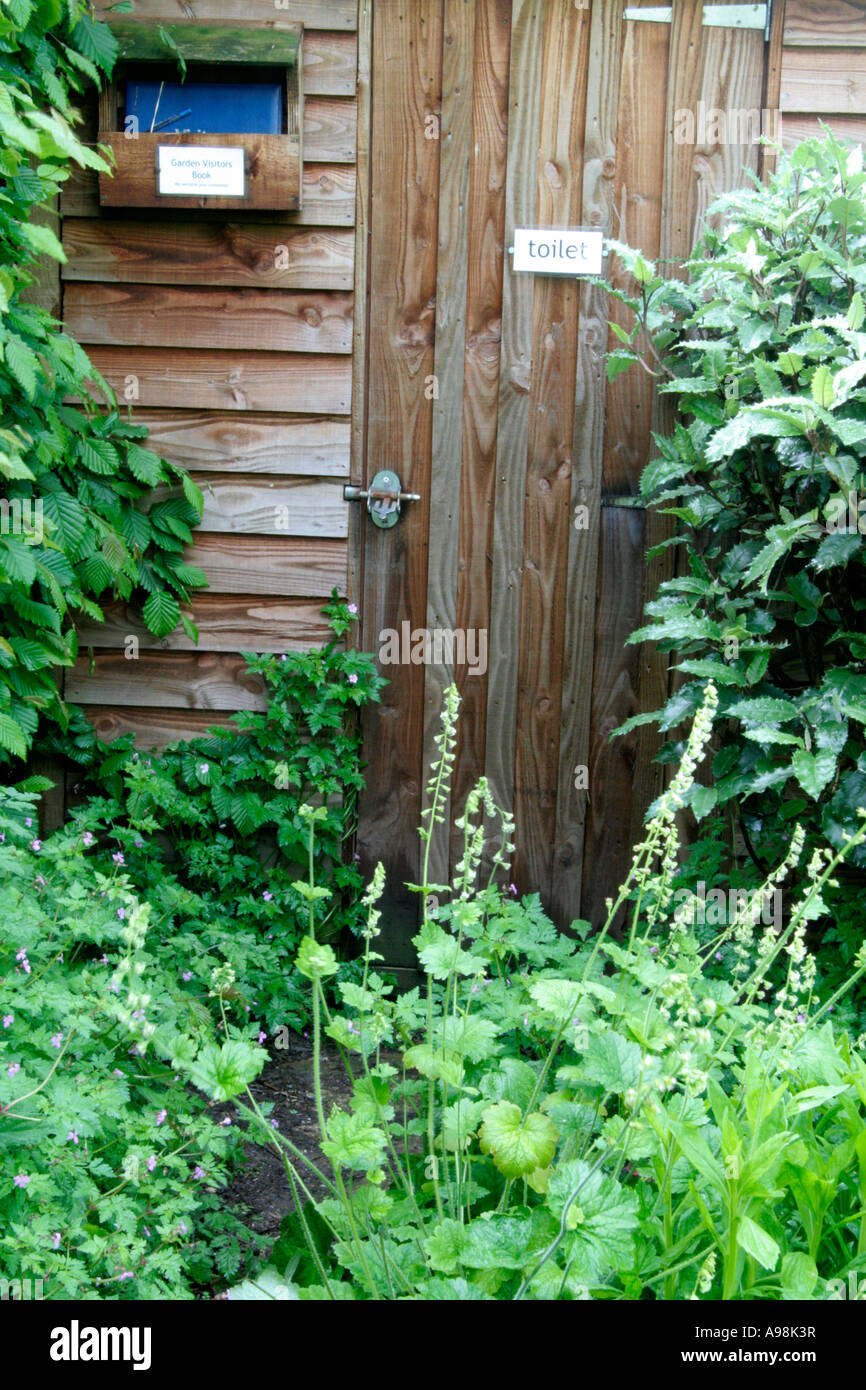 Holbrook Garden the loo Stock Photo - Alamy