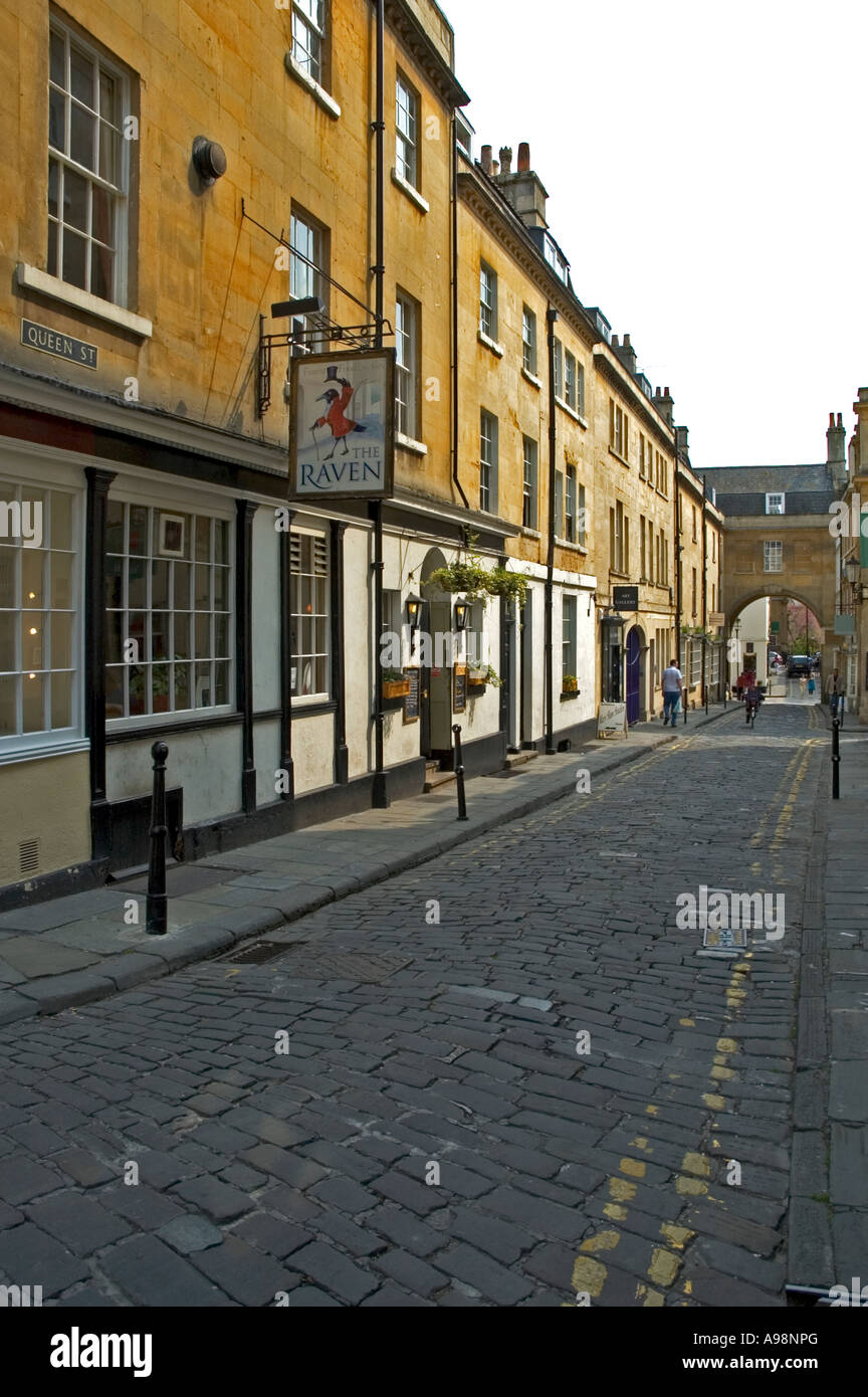 a typical street in bath,england Stock Photo - Alamy
