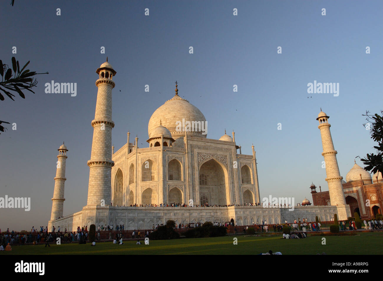 Taj mahal different angle hi-res stock photography and images - Alamy