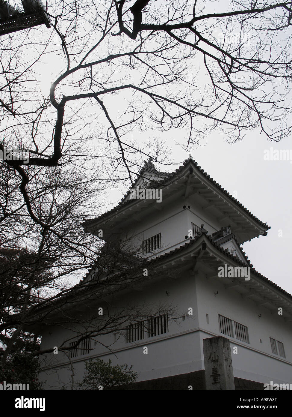 Aoba Castle tower Sendai Stock Photo - Alamy