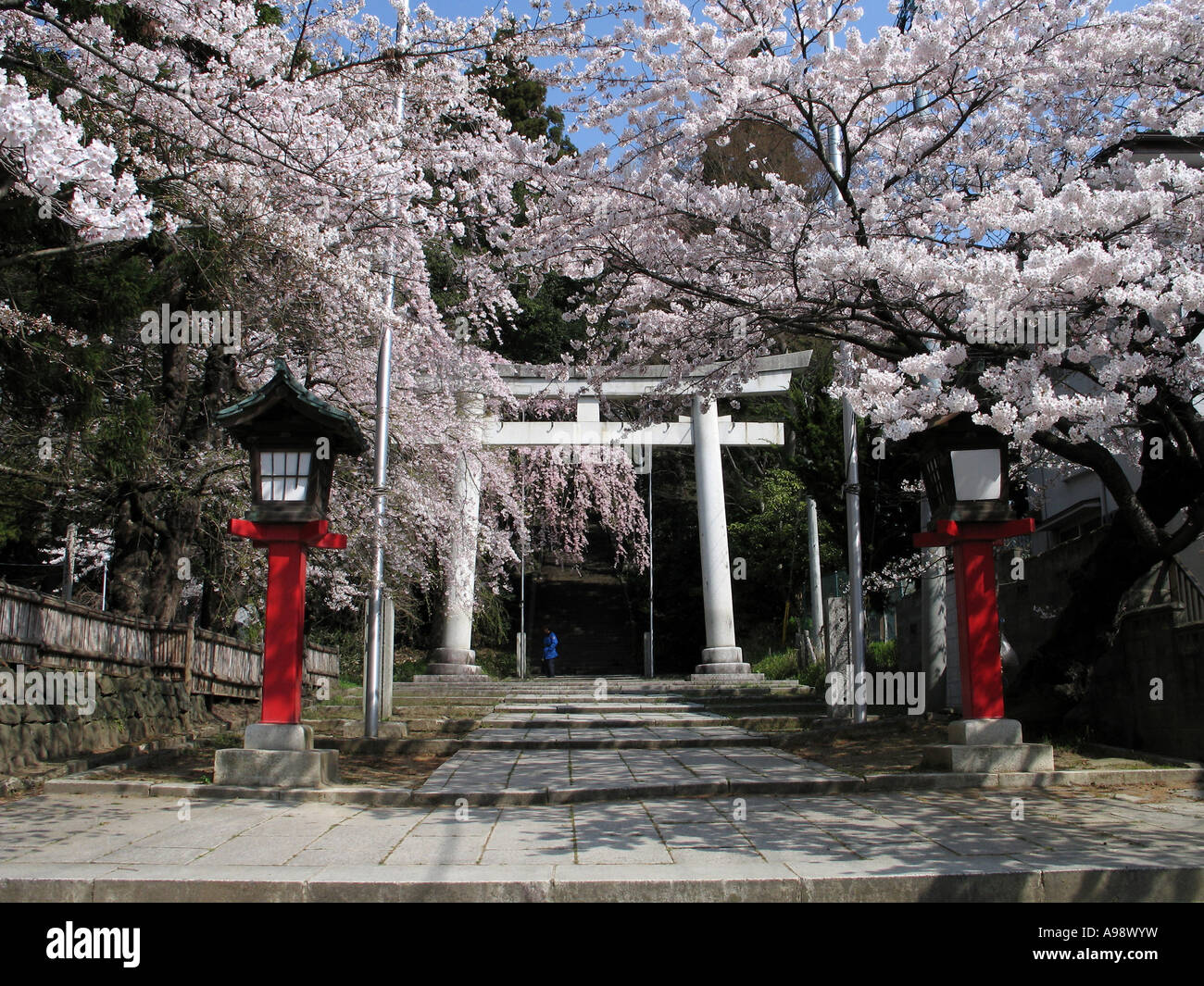 Aoba shrine Sendai Stock Photo - Alamy