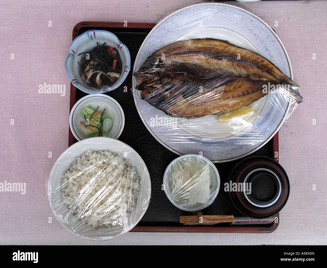 Example of dinner set Stock Photo - Alamy