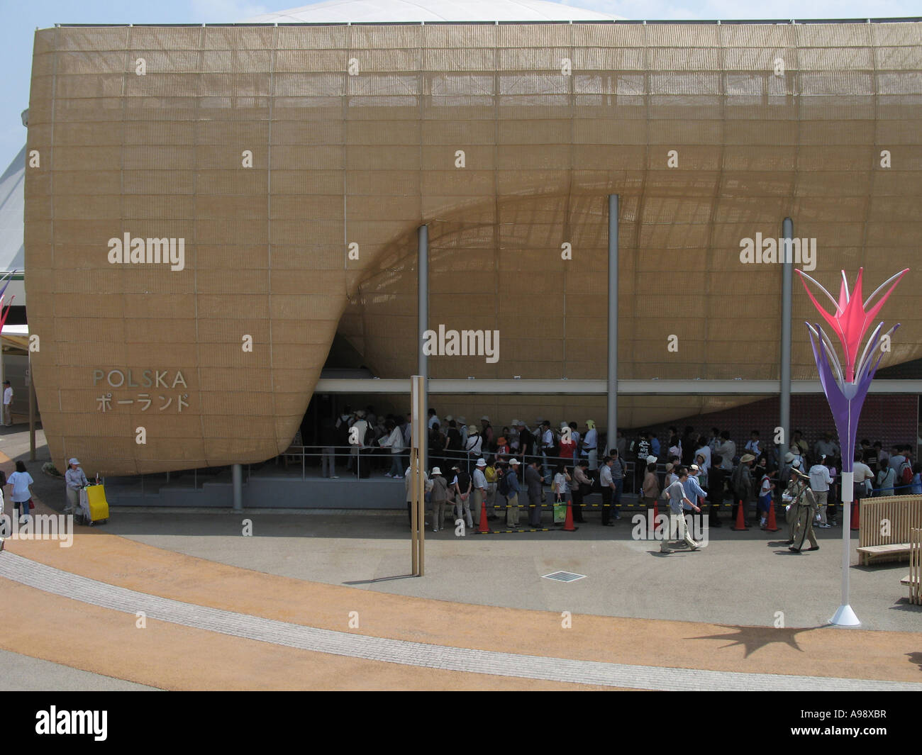 Polish pavilion EXPO 2005 AICHI Stock Photo - Alamy