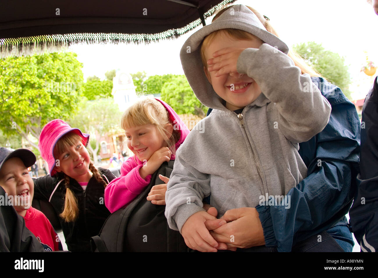 Kid embarrassed play hi-res stock photography and images - Alamy