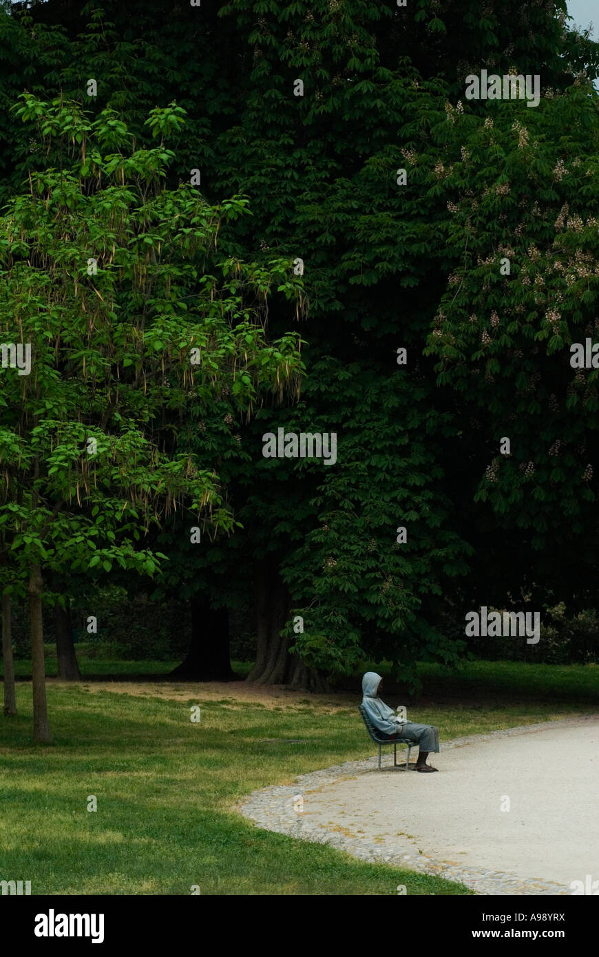 Italy. Public park Stock Photo - Alamy