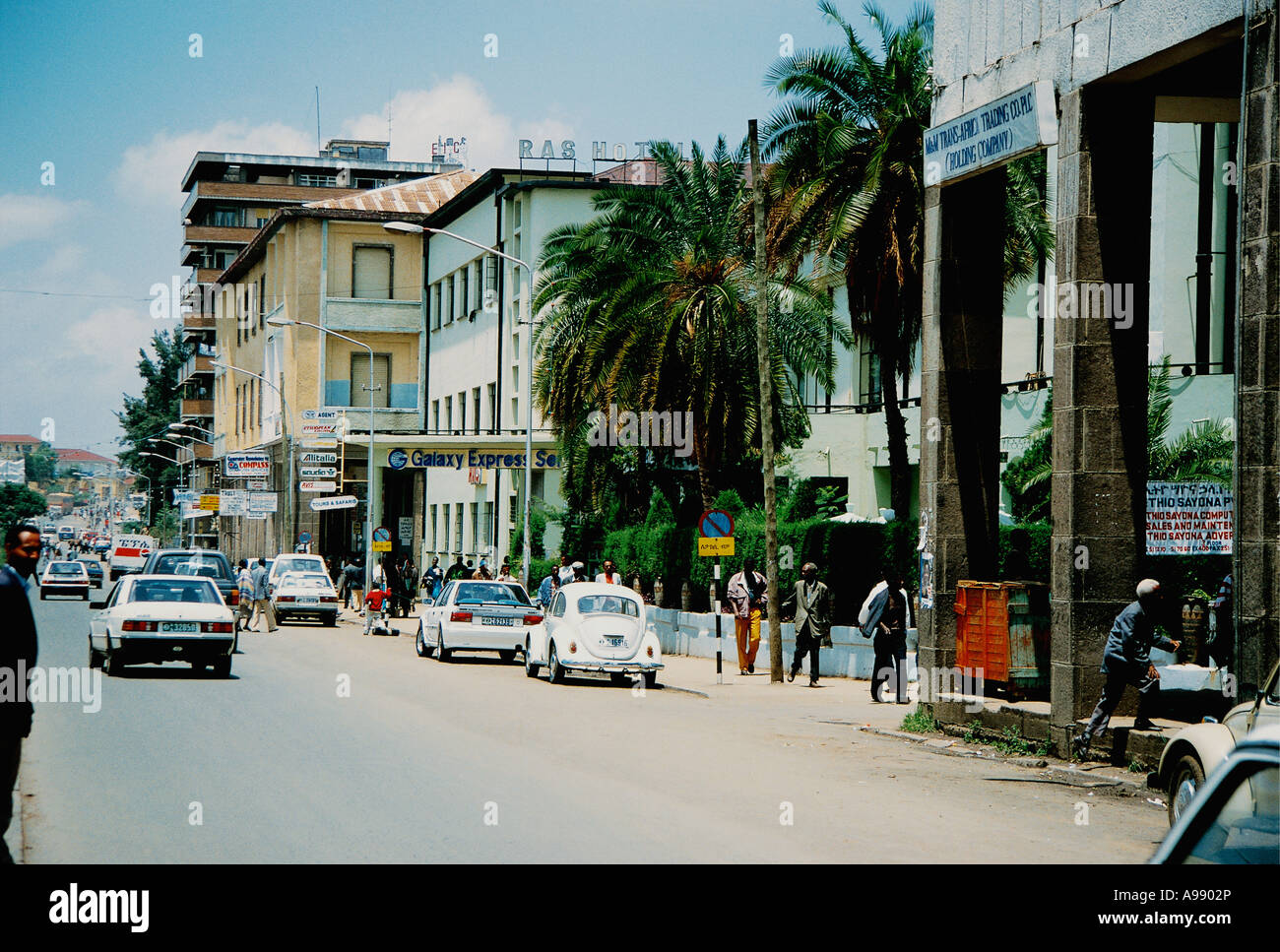 Street scenes on main roads Addis Ababa Ethiopia Stock Photo - Alamy