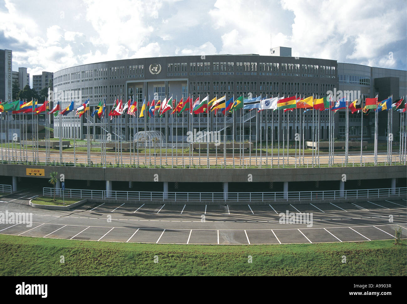 United Nations Conference Centre for Africa Addis Ababa Ethiopia Stock ...
