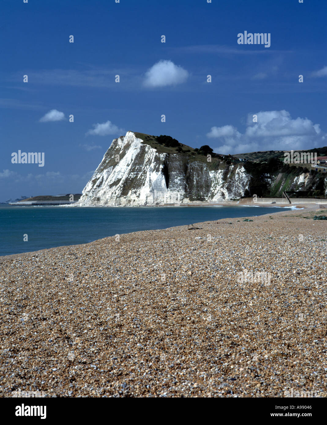 English Pebble Beach Stock Photo - Alamy