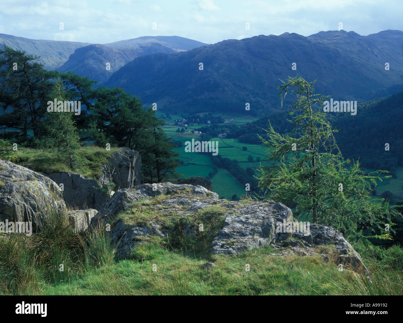 Castle Craig The Lake District Stock Photo - Alamy