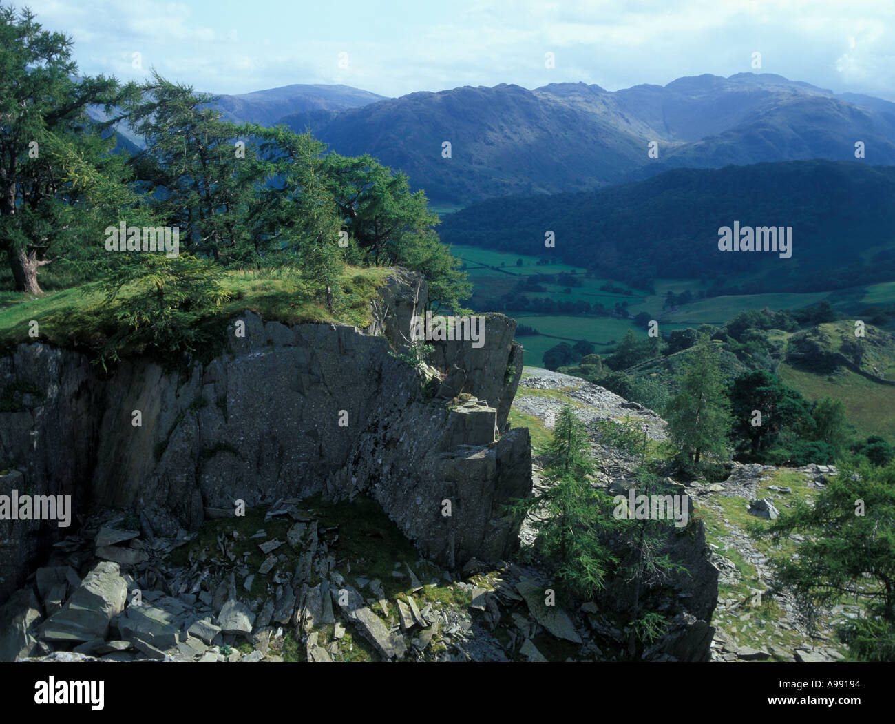Castle Craig The Lake District Stock Photo - Alamy